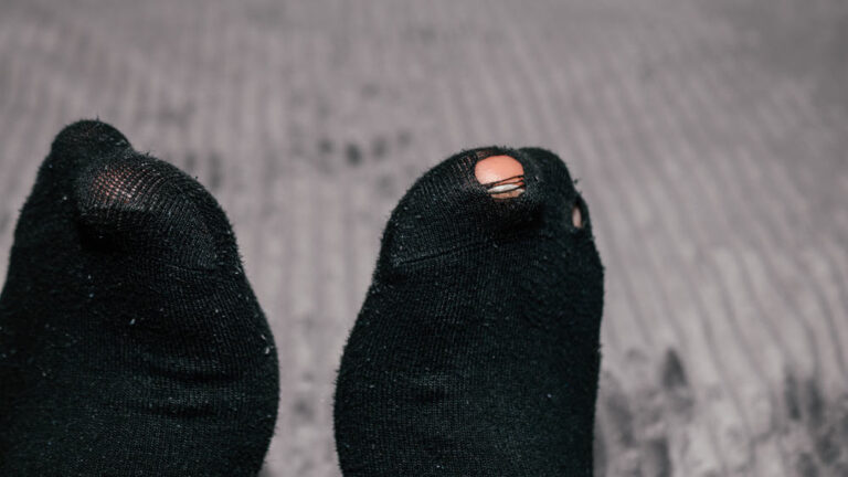 Holes In Socks (10 Reasons & How To Prevent)